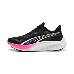 Puma Damen Laufschuh "POUNCE LITE", Gr. 40,5Puma schwarz, Puma wei&szlig;, sun stream, electric orchid, Textil, Schuhe, mit PROTREAD Gummilaufsohle, mit