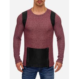 Tazzio Shirt '1231-1' Herren Gr&ouml;&szlig;e L bordeaux