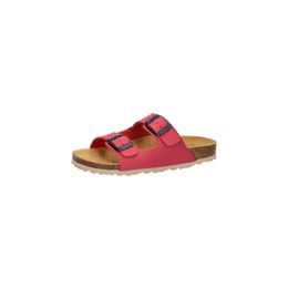 Lico M&auml;dchen Pantolette "Pantolette Bioline Kids", Gr. 36, rot, Synthetik, Schuhe