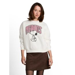 Damen Sweatshirt, wei&szlig;, Gr. M, Tom Tailor Denim, unifarben, Sweatware, Obermaterial: 60% Baumwolle, 40% Polyester, Sweatshirts