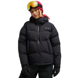 Roxy Damen Snowboardjacke "15K Alofted Puffy"schwarz, Gr. M, Obermaterial: 100% Polyester., Jacken
