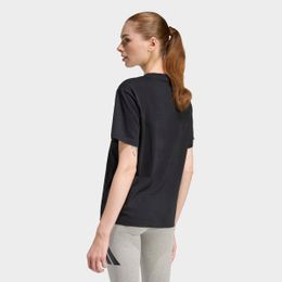 Damen T-Shirt "SUMMER SLIDE GRAPHIC MIT V-AUSSCHNITT"schwarz, Gr. XS, adidas Sportswear, Obermaterial: 100% Baumwolle, Shirts