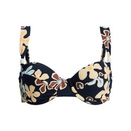Roxy Damen B&uuml;gel-Bikini-Top "Nostalgic Feel Underwire Dcup", bunt, Gr. M, Obermaterial: 85% Polyester, 15% Elasthan., Bikini-Oberteile