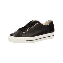 Paul Green Damen Sneaker "Paul Green Sneaker Glattleder", Gr. 44, schwarz, Glattleder, Schuhe