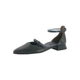 Paul Green Damen Riemchenballerina "Paul Green Ballerinas Glattleder", Gr. 36, schwarz, Glattleder, Schuhe