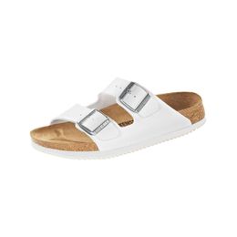 Jungen Sandale "Arizona SL", BIRKENSTOCK PROFESSIONAL, Gr. 48, wei&szlig;, Obermaterial: 100% sonstige Fasern AF., Schuhe