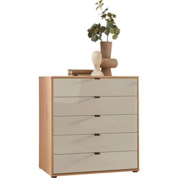 Schubkastenkommode Wiemann, B:80cm, beige, Sideboards, "Cardiff Sideboard, W&auml;scheschrank, teilmassiv Erle, mit Schubladen", Schubk&auml;sten inklusive