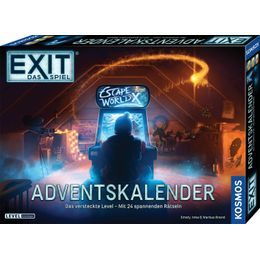 Kosmos Kinder Spielzeug-Adventskalender "EXIT - 2026", blau, B:32,8cm H:5,4cm T:45,1cm, Adventskalender