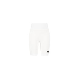Damen Bikerhose "Basic Bike Shorts SL W", wei&szlig;, Gr. XS, Alpha Industries, Obermaterial: 95% Baumwolle, 5% Elastan, Hosen