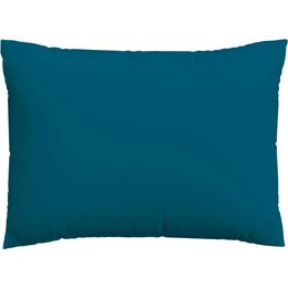 Kissenbezug Schlafgut, B:60cm L:80cm, blau, Jersey, Obermaterial: 95% Baumwolle, 5% Elasthan, Kissenbez&uuml;ge, "Premium Kissenbezug Knitted Jersey (1