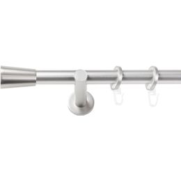 Gardinenstange SN DECO GROUP, L:220cm &Oslash;:19mmchrom matt, Gardinenstangen