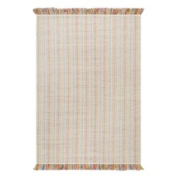 Teppich Esprit, B:160cm H:6mm L:230cm, bunt, Schurwolle, Wohnzimmer, Teppiche, "Kids Durrie", Kinderteppich, kurzflor, handgewebt, Wolle, nat&uuml;rlich,