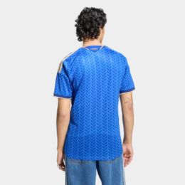 Herren Fu&szlig;balltrikot "FIGC H JSY"bold blau, Gr. L, adidas Performance, Obermaterial: 100% Polyester, Trikots, f&uuml;r Jugendliche, mit Climacool