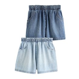 next Shorts M&auml;dchen Gr&ouml;&szlig;e 128 blue denim / dunkelblau