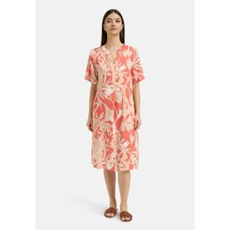 Milano Italy Damen Sommerkleid, bunt, Gr. 38, bedruckt, gemustert, Web, Material: 100% Viskose, Kleider, mit Taschen