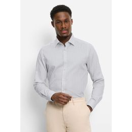 OLYMP Herren Businesshemd "OLYMP Level Five, Body Fit, Kent", wei&szlig;, Gr. 46, 97% Baumwolle, 3% Elastolefin, Hemden