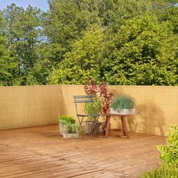 Windhager Sichtschutzzaunmatten "Bambu Solido f&uuml;r Garten, Balkon und Terrasse, 1 x 3 m", H/L: 100cm x 3m, beige, Zaunelemente, Sichschutzzaun aus