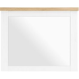 Wandspiegel OTTO HOME, B:90cm H:73cm T:4cm, wei&szlig;, Holzwerkstoff, Flur, Spiegel, "Westminster, Spiegel im Landhausstil, Garderobenspiegel,