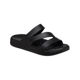 CROCS Jungen Pantolette "Getaway", Gr. 36, schwarz, Obermaterial: 100% Gummi rubber., Schuhe