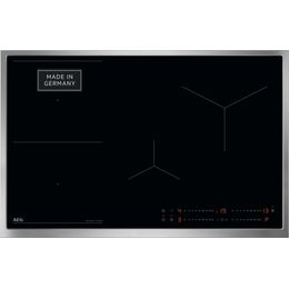 AEG Induktions-Kochfeld "TO74I1B00UB", B:69,6cm H:4,4cm T:50,6cm, schwarz, Kochfelder, mit Hob&sup2;Hood Abzugssystem, mit Direct-Control Steuerung
