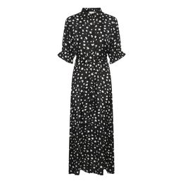 Kaffe Kleid 'Velana' Damen Gr&ouml;&szlig;e 34 schwarz / wei&szlig; Sommerkleid