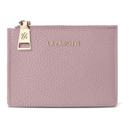 LAZAROTTI Damen Kartenetui "Bologna Leather Schl&uuml;sseletui Cardholder RFID Leder 11,5", rosa, Leder, Kleinlederwaren