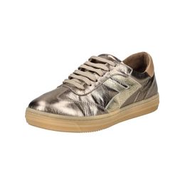 Andrea Conti Damen Sneaker "Andrea Conti Sneaker Leder", Gr. 38, gold, Leder, Schuhe