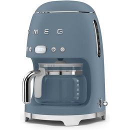 Smeg Filterkaffeemaschine "DCF02SBMEU", 1,25 l, 10storm blau, Kaffeemaschinen, Programmierbarer Auto-Start