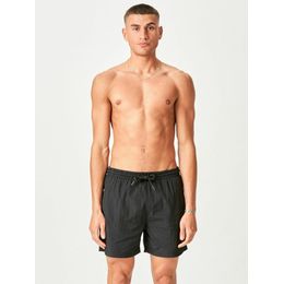TEESHOPPEN Herren Badeshorts "TEESHOPPEN Swim shorts Premium Badeshorts", schwarz, Gr. M, Obermaterial: 100% Nylon, Badehosen