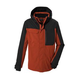 Killtec Herren Funktionsjacke "KOW 83 MN JCKT"rostrot, Gr. L, Obermaterial: 100% Polyester.Obermaterial 2: 100% Polyester.Futter: 100%