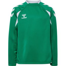 Hummel Sportsweatshirt 'Core 2.0' Jungen Gr&ouml;&szlig;e 128 gr&uuml;n / wei&szlig;