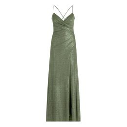 Vera Mont Damen Abendkleid "Damen im Glitzer-Look"gr&uuml;n, gr&uuml;n, Gr. 42, Obermaterial: 81% Polyamid, 19% Elasthan. Besatz: 100% Polyamid. Futter: 100%