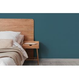 A.S. Cr&eacute;ation A.S. CR&Eacute;ATION Vliestapete "Attractive 3 Uni Struktur", B/L: 0,53m x 10,05m, Rollen: 1, blau, Wohnzimmer, Tapeten, leichter Glanz, fein strukturiert