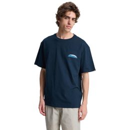 Quiksilver Herren T-Shirt "EV Fade Spectrum", blau, Gr. XS, Obermaterial: 70% Baumwolle, 30% Baumwolle., Shirts