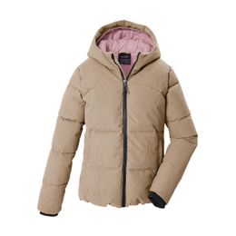 Killtec Kinder Steppjacke "KOW 169 GRLS QLTD JCKT"beige, Gr. 176, Obermaterial: 100% Polyester.Futter: 100% Polyester.F&uuml;llung: 100% Polyester,