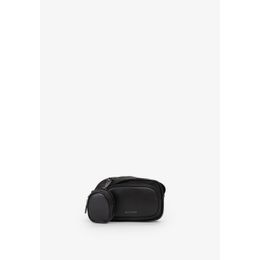 Valentino Handbags VALENTINO BAGS Herren Mini Bag "IRONS", schwarz, Lederimitat, Taschen, Herren Umh&auml;ngetasche, Schultertasche mit Logoschriftzug