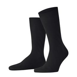 Falke Damen Socken "ClimaWool Special Edition", Gr. 43, schwarz, Obermaterial: 52% Polyamid PA. 23% Lyocell CLY. 23% Schurwolle WV. 2% Elasthan EL.,
