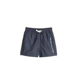 Marc O'Polo MARC O'POLO Jungen Badeshorts "aus recyceltem Polyester"blau, Gr. 128, bedruckt, Obermaterial: 100% Polyester, Badehosen
