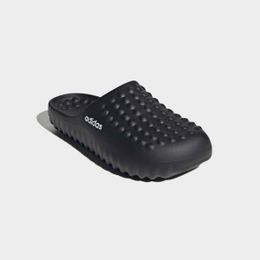 Damen Clog "ADISSAGE 360REC MULE", adidas Sportswear, Gr. 47, schwarz, Synthetik, Schuhe