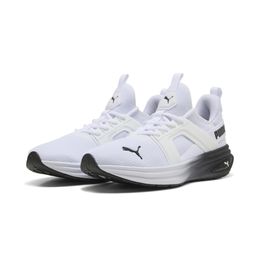 Puma Herren Sneaker "SOFTRIDE Enzo 6 Sneakers Erwachsene", Gr. 39, schwarz-wei&szlig;, Obermaterial: Synthetik, Textil. Futter: Textil. Innensohle: Textil.