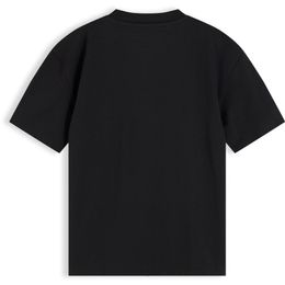 Tommy Hilfiger M&auml;dchen T-Shirtschwarz, Gr. 80, unifarben, Single Jersey, Obermaterial: 100% Baumwolle, Shirts, Rundhalsausschnitt, Regular Fit, reine