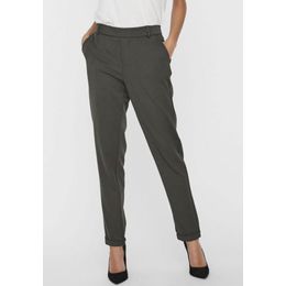 V&eacute;ro Moda VERO MODA Damen Anzughose "VMMAYA MR LOOSE SOLID PANT NOOS", grau, Gr. XS, unifarben, Web, Obermaterial: 62% Polyester, 33% Viskose, 5% Elasthan,