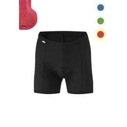 Gonso Damen Fahrradhose "Sitivo U W", schwarz, Gr. 38, 92% Polyamid, 8% Elasthan, Hosen, Damen Fahrradunterhose, Radhose mit speziellem Sitzpolster,