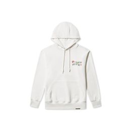 PAS DE MONACO Herren Kapuzensweatshirt "Pas De Monaco FLORALE-H HOODY", wei&szlig;, Gr. XL, bedruckt, 80% Baumwolle, 20% Polyester, Sweatshirts