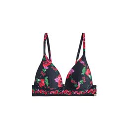 B By Ted Baker Bikinitop Damen Gr&ouml;&szlig;e 105 gr&uuml;n / rot / schwarz