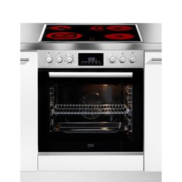 Beko Elektro-Herd-Set "BBUM12322X", silber, Herdsets, Gleichm&auml;&szlig;ige Hei&szlig;luft f&uuml;r perfekte Ergebnisse dank Aeroperfect