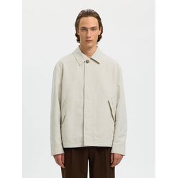 Selected Jacke Herren Gr&ouml;&szlig;e L hellbeige Sommerjacke