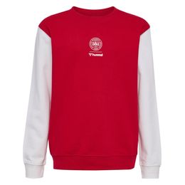 Hummel Athletic Sweatshirt 'DBU 26 Fan' boy size 140 Red / White