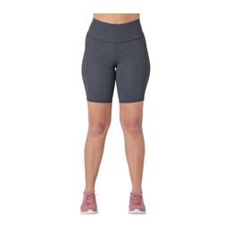 Skechers Damen Trainingstights "GOFLEX 8 WALK SHORT", grau, Gr. XXL, Obermaterial: 88% Nylon, 12% Elasthan, Hosen, mit flexiblem Material, aus Nylon