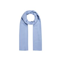 Codello Damen Modetuch "Codello Schal", blau, uni, Obermaterial: 65% Polyester PES. 35% Viskose CV., Modet&uuml;cher, mit Twill-Struktur